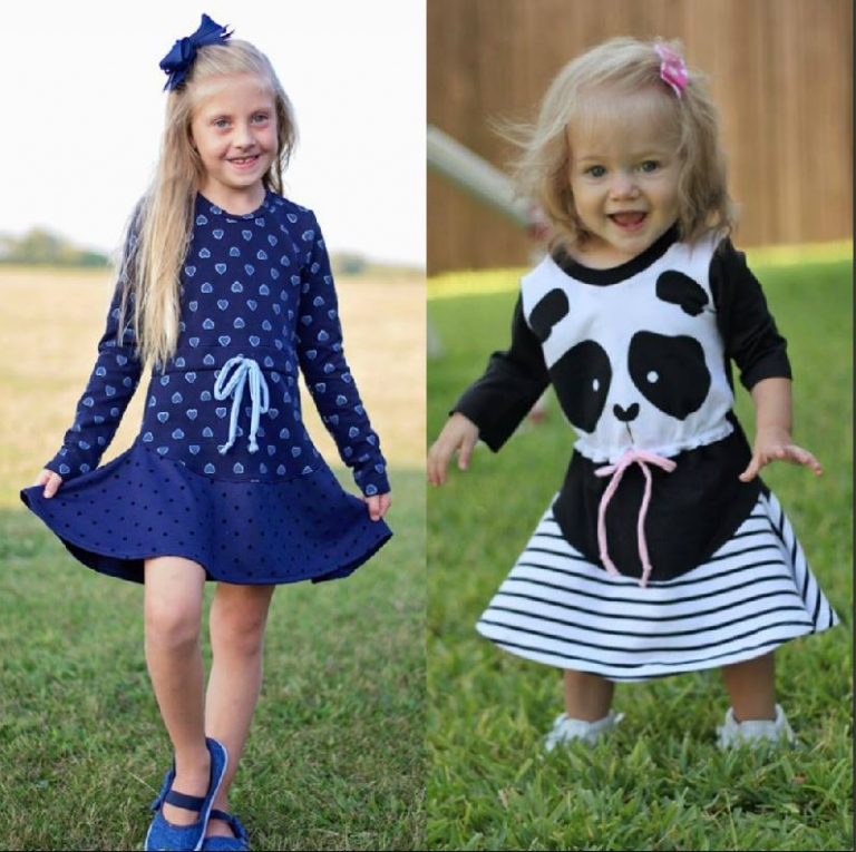 Girl’s Amber Dress NB-12years – LittleKiwisCloset